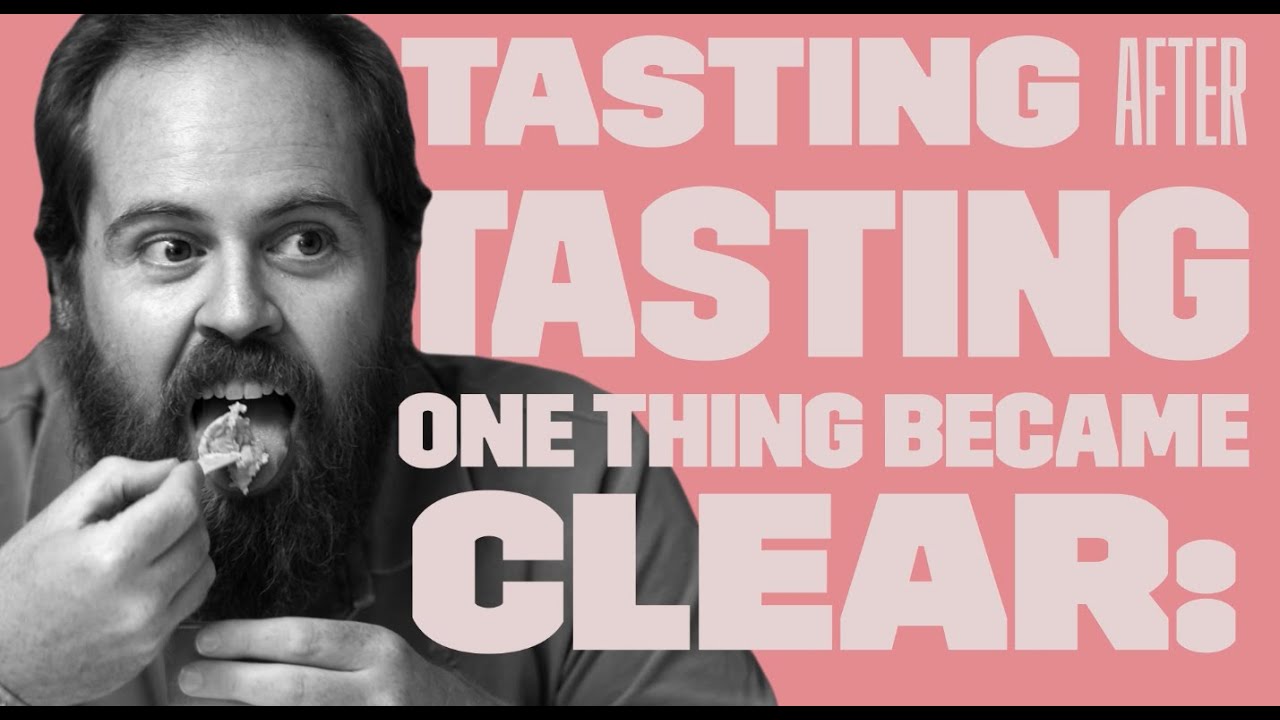 We invited 100 people to try our ice cream and also another brand. And ...