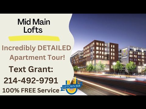 Mid Main Lofts | Houston TX | Studio Apartment Walkthrough! - YouTube