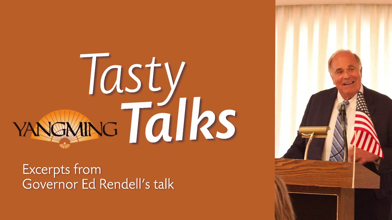 Ed Rendell wows a packed house at Yangming. - YouTube