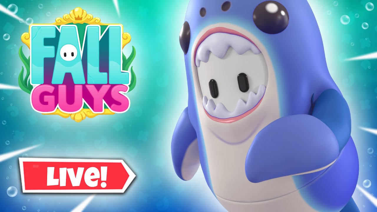 🔴LIVE🔴| Fall Guys Livestream | Leveling up to get spongebob skin ...