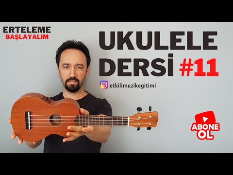 UKULELE DERSİ #11 - GÜLLERİN İÇİNDEN VE D AKORU