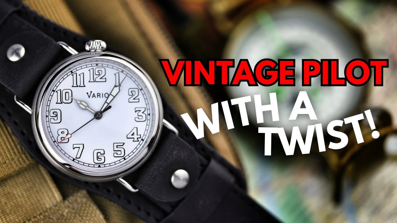 The 1918 Pilot by Vario - Vintage Style Pilot With a Twist! - YouTube