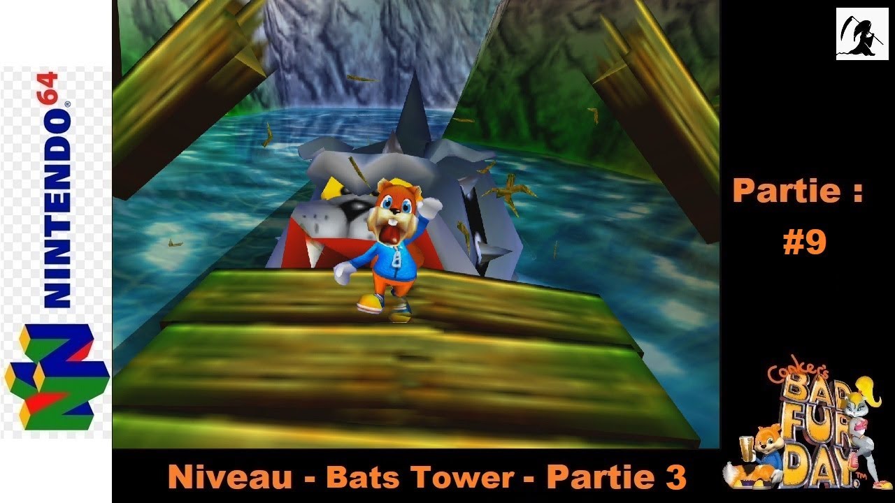 Conker's Bad Fur Day - Bats Tower - Partie 3 - YouTube