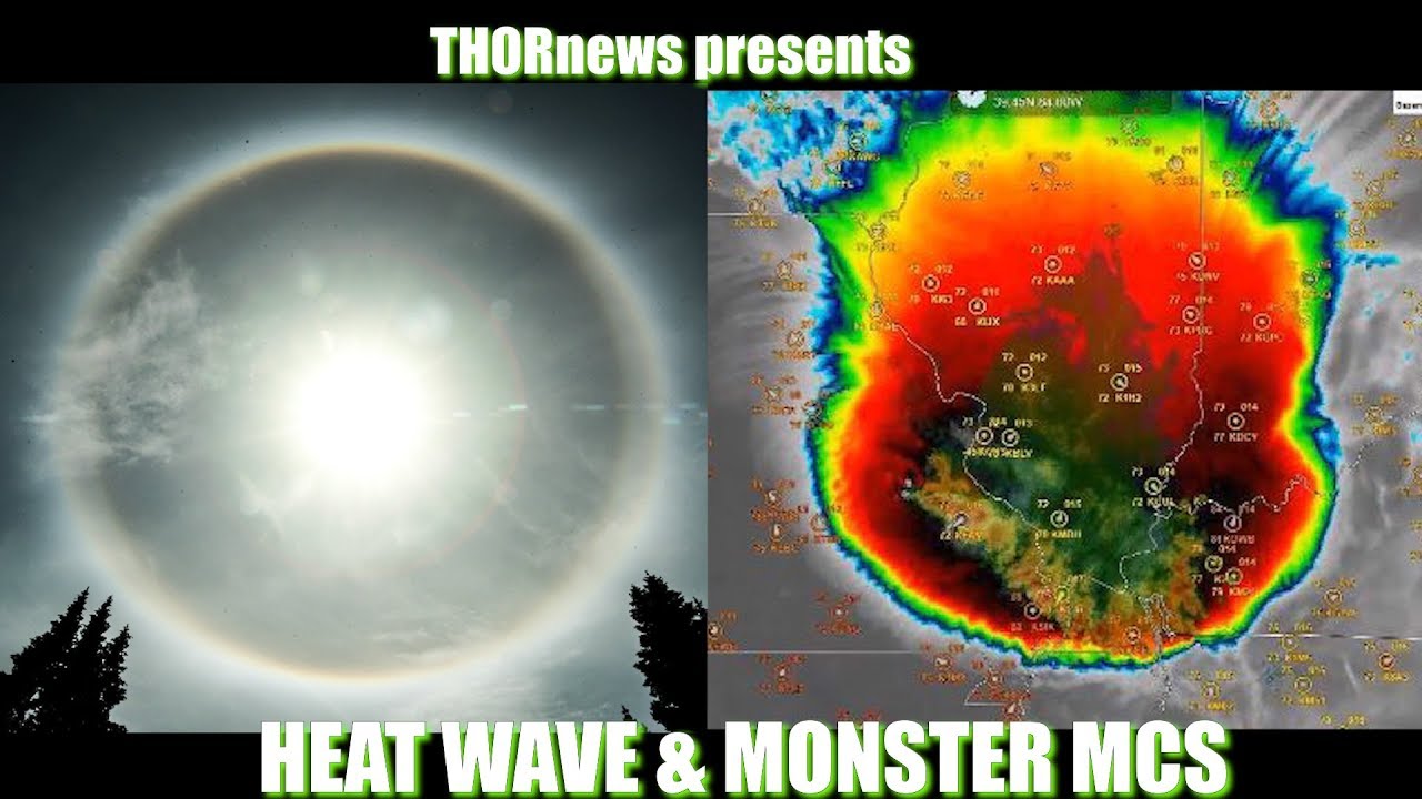 Mega Heat Wave incoming & Monster MCS over the USA - YouTube