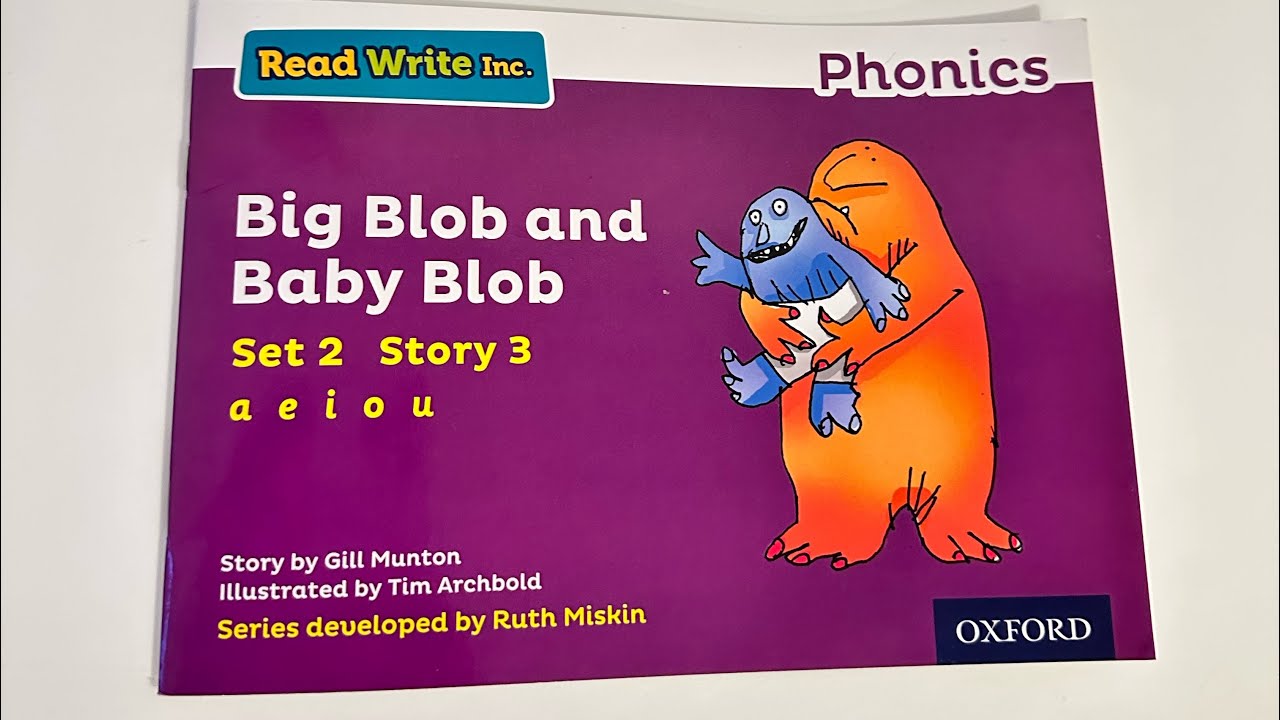 Big Blob and Baby Blob Set 2 Story 3 #readingstory #reading - YouTube
