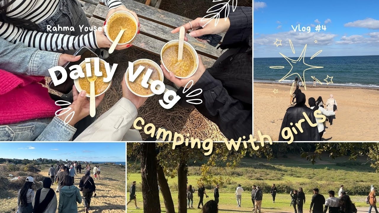Camping Vlog: get ready with me for a camp day with the girls! :) - YouTube