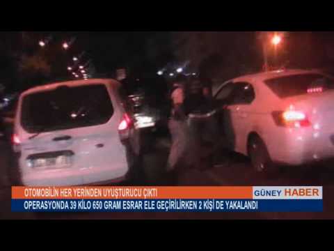 MERSİN'DE UYUŞTURUCU OPERASYONU