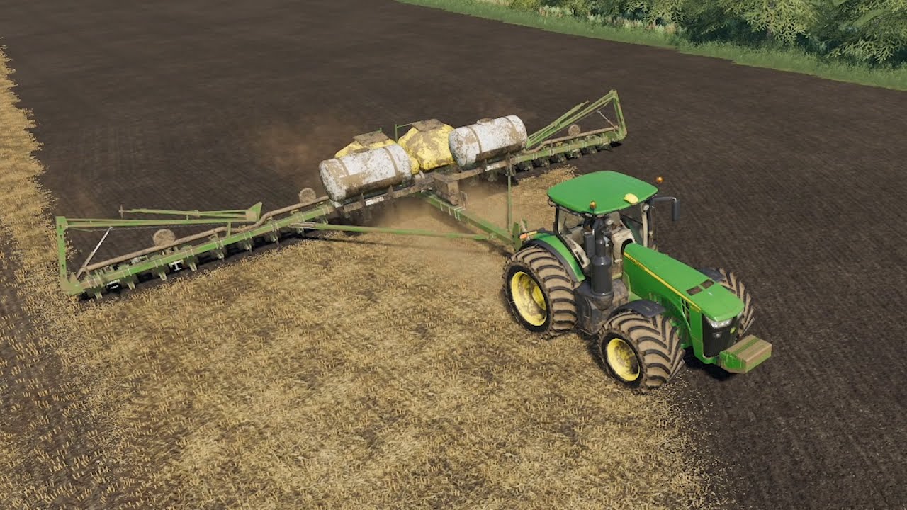 Farmersburg Ep#48 | Harvest, Planting | FS19 Timelapse | Farming ...