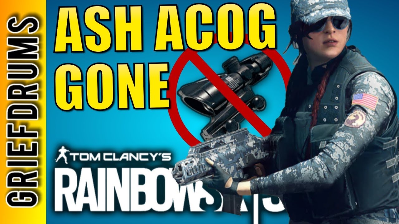 Ash is losing her ACOG - Rainbow Six Siege Designers Notes - YouTube