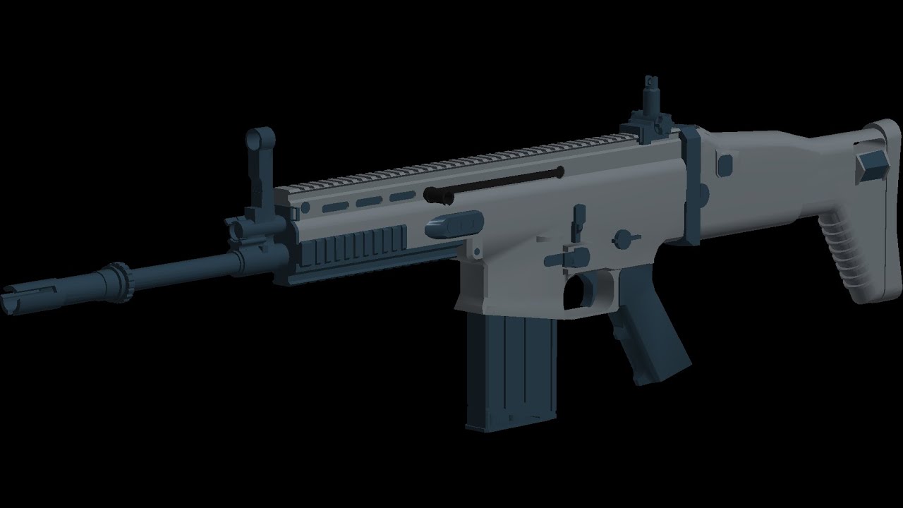 SCAR-H Gameplay unedited (ROBLOX Phantom Forces) - YouTube