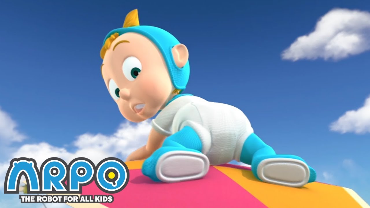 Arpo the Robot | Daniel on a KITE! | Cartoon Compilation | Funny ...
