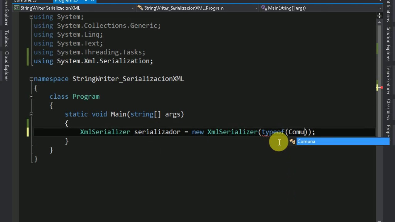 Serializar XML a String - YouTube