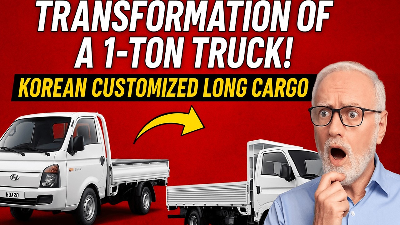 Transforming a One Ton Truck into Cargo Art - YouTube
