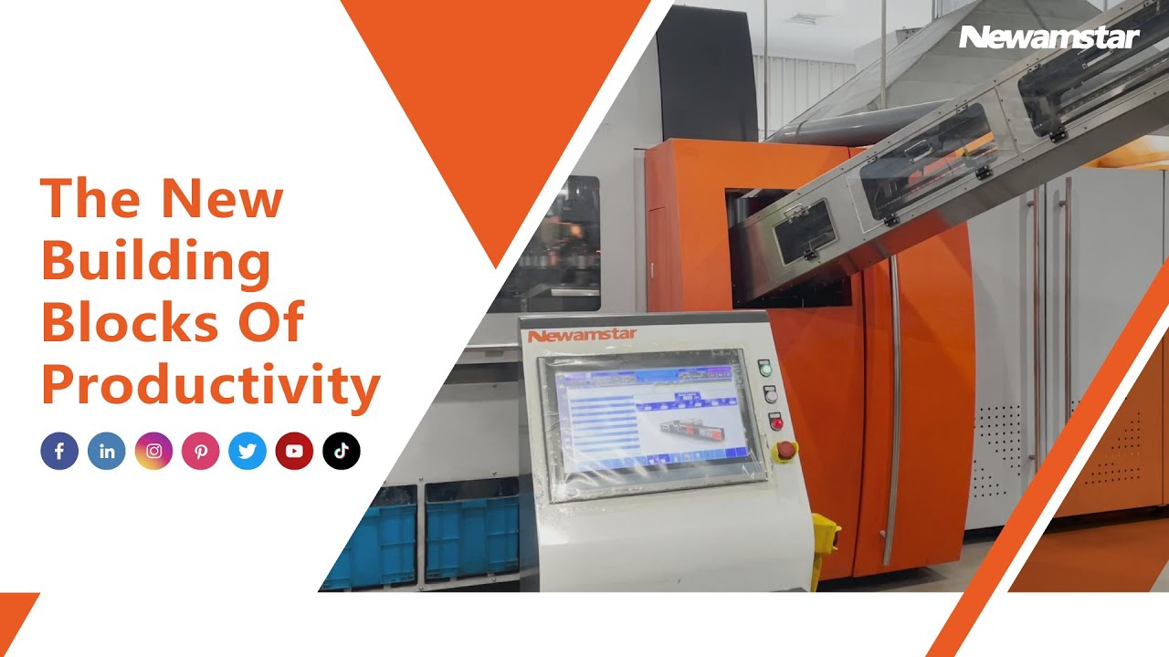 Newamstar Fully Automatic Blowing Filling Capping BFC Triblock Machine ...