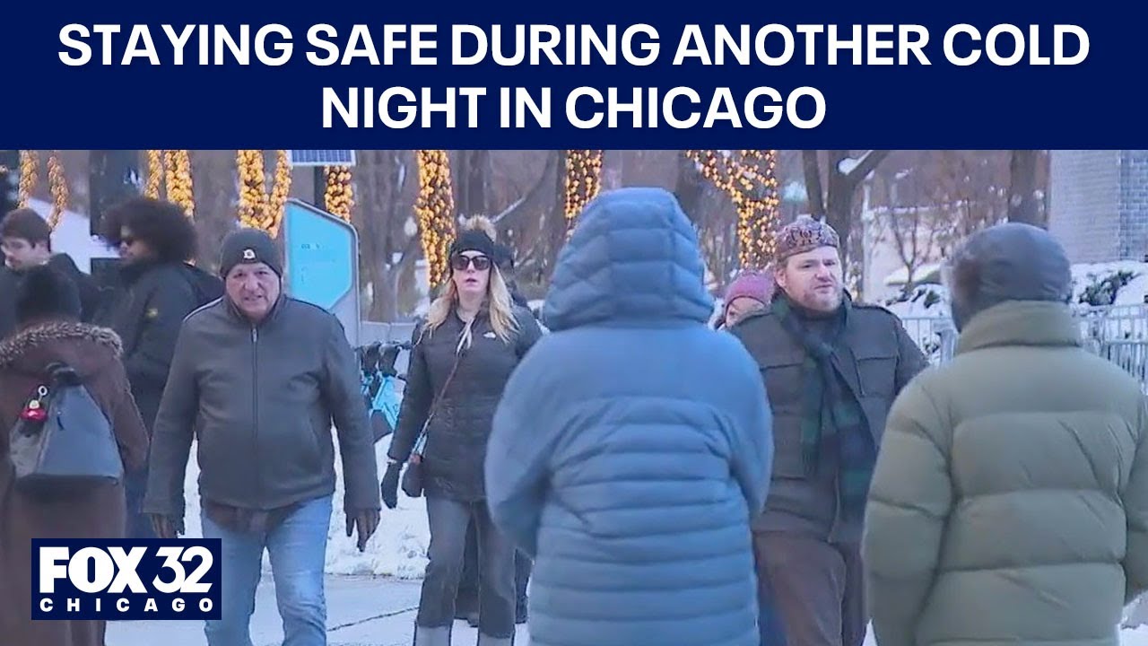 Staying safe during another cold night in Chicago - YouTube