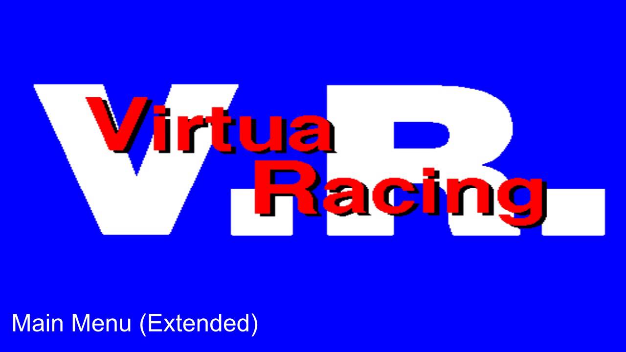 Virtua Racing(Saturn) - Main Menu Extended - YouTube