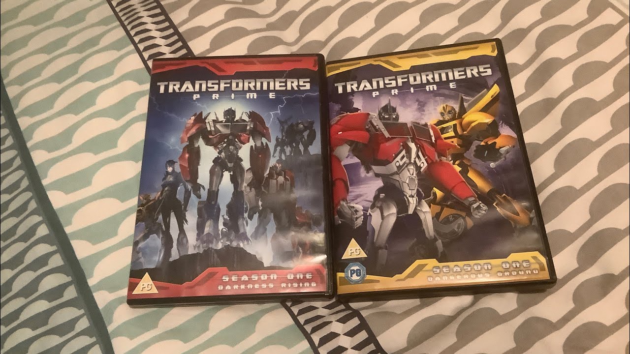 TRANSFORMERS PRIME SEASON 1 DVD UNBOXING AND TRANSFORMERS Prime Season ...