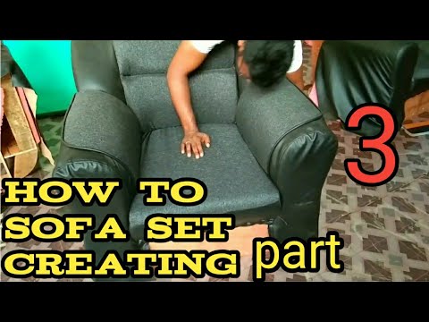 How to sofa set creating part 3 how to make a sofa SIVA SOFA TUTORIAL - YouTube