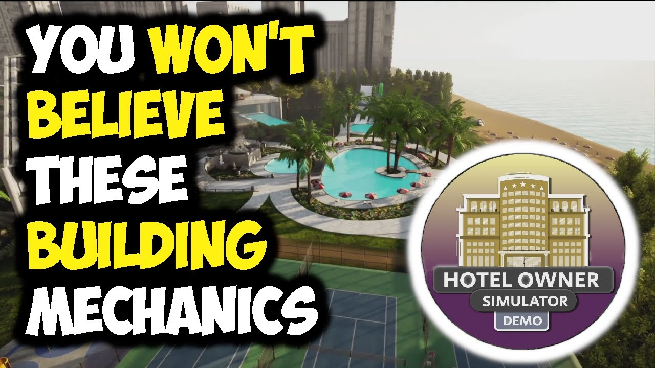 BEST HOTEL GAME SO FAR - HOTEL OWNER SIMULATOR - YouTube