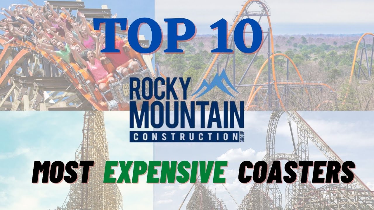 Top 10 Most EXPENSIVE RMC Rollercoasters! What Coasters Costed the Most ...