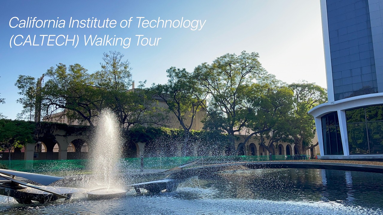 Caltech Walking Tour | JPL, NASA, LIGO, Seismology, & Nobel Legacy | 1 ...