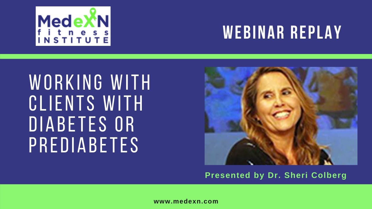 Diabetes Exercise with Dr. Sheri Colberg. - YouTube