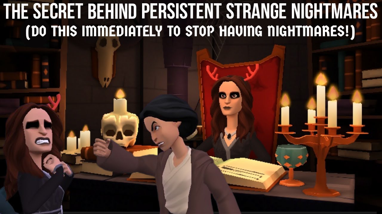THE SECRET BEHIND PERSISTENT STRANGE NIGHTMARES - DO THIS IMMEDIATELY ...