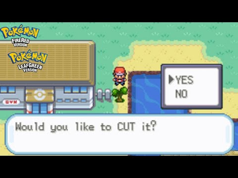 how to cut tree in pokemon fire red - YouTube