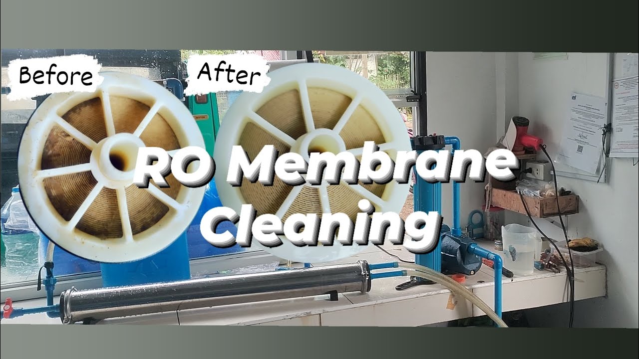 RO Membrane Cleaning using Muriatic Acid (DIY) (How to clean RO ...