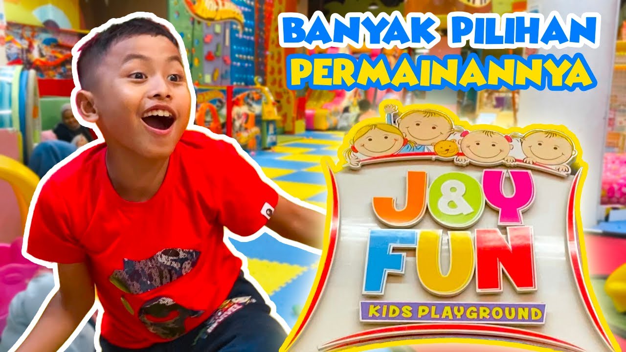SERU BANGET !!! DERAZKHA BERMAIN DI JOY N FUN KIDS PLAYGROUND CIWALK ...