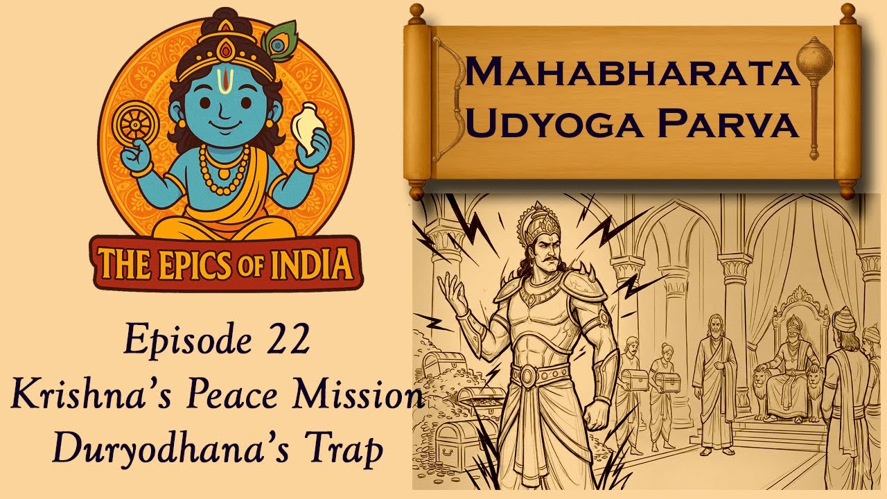 Mahabharata Udyoga Parva - Episode 22: Krishna’s Peace Mission ...