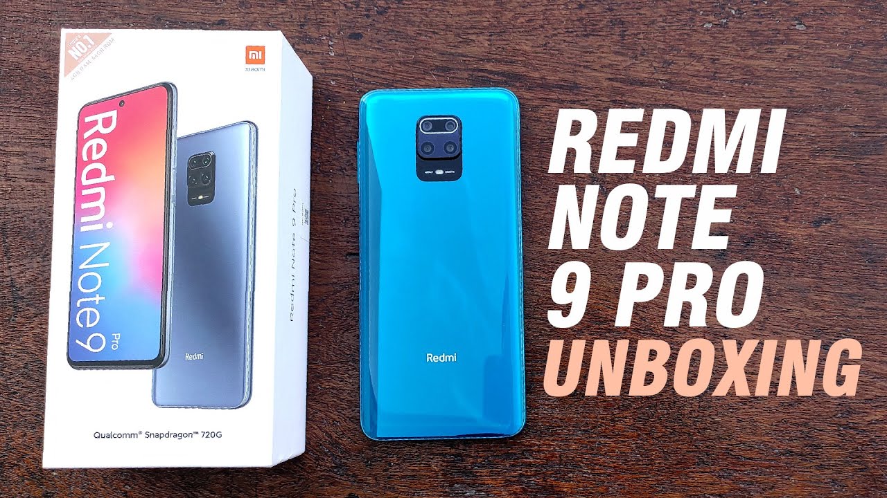 Redmi Note 9 Pro Indian Retail Unit | Unboxing & First Impression ...