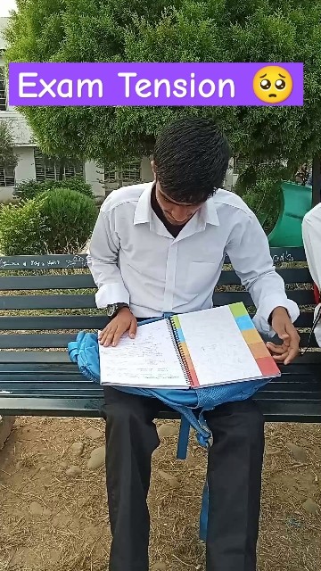 Exam tension 😭😂#exam #tension #viralshort #jannbhaiya #minivlog # ...