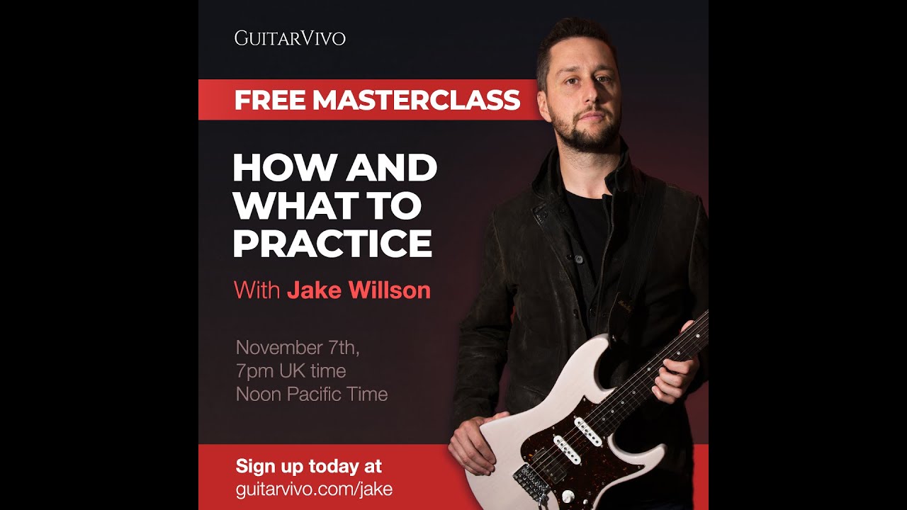 Live Masterclass with Jake Willson (Plus Surprise Product Reveal ...