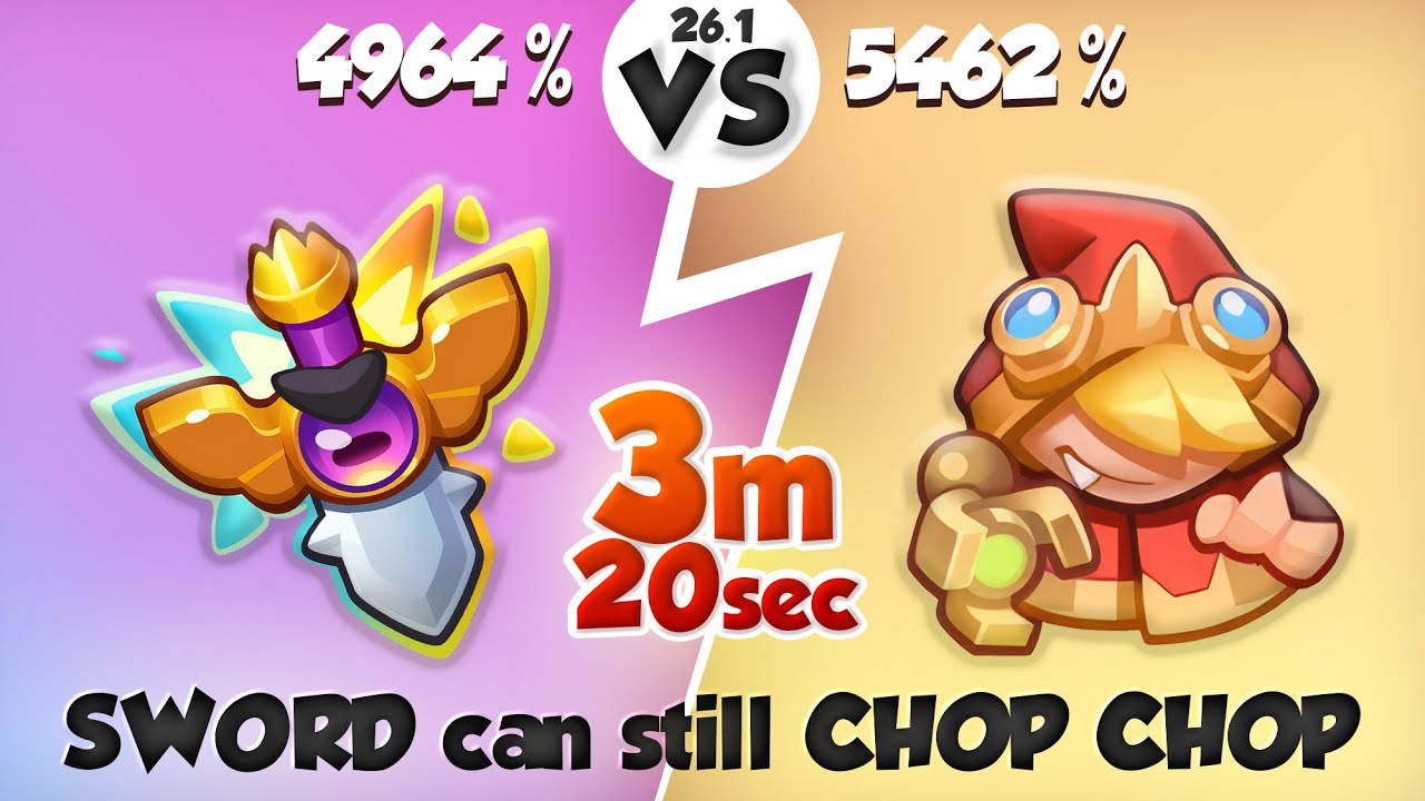 SWORD can still CHOP CHOP the RH! PVP Rush Royale - YouTube