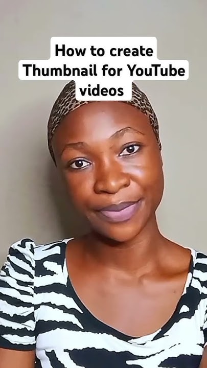 Create YouTube Thumbnail Easily with Canva #canva #thumbnail #tutorial #seo - YouTube
