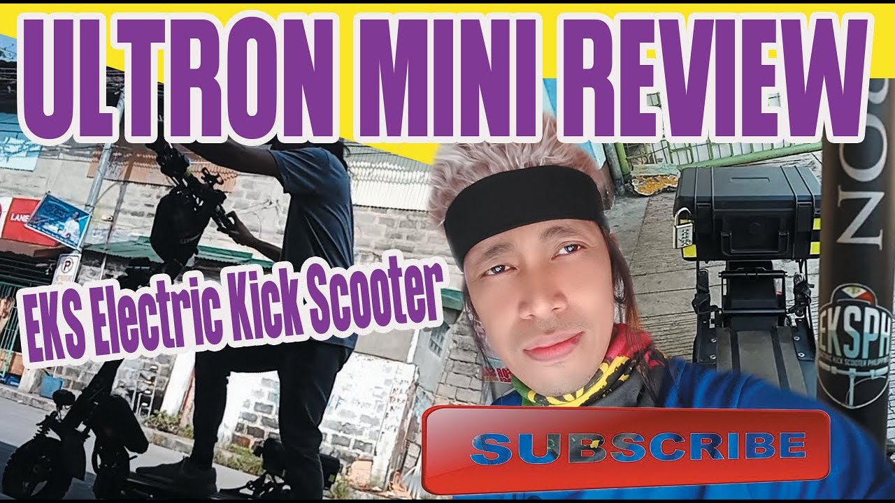 ULTRON MINI REVIEW, EKS ELECTRIC KICK SCOOTER, "KING OF THE SINGLE HUB ...