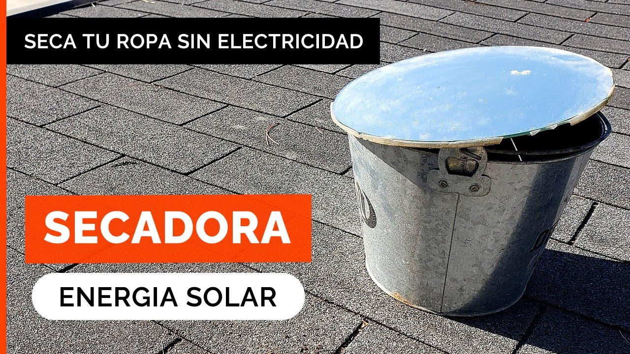SECADORA de ROPA SOLAR! ☀️ 👕 Totalmente Ecológica [No necesita ...