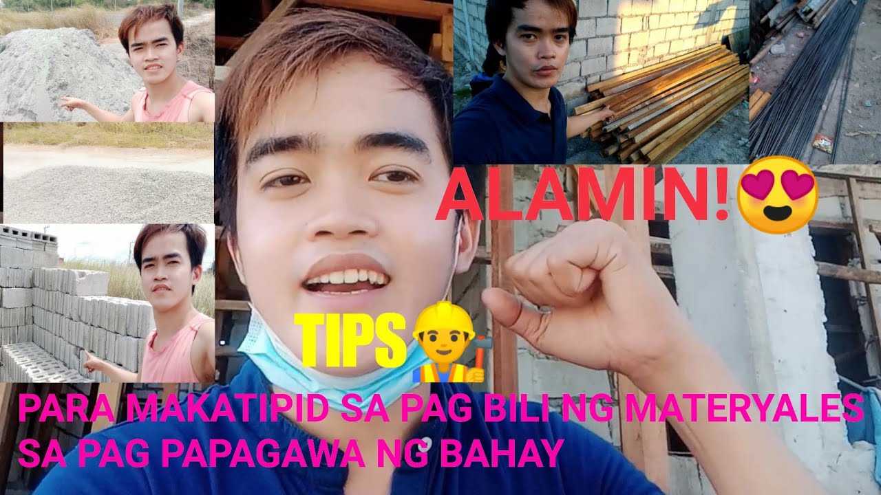 SIMPLE HOUSE | MGA TIPS PARA MAKATIPID SA PAG BILI NG MGA MATERYALES SA ...