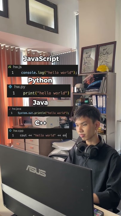 Nghe bảo máy Anh coder rất chung tình…mãi mãi một tình yêu Hello World phải không anh em #dev # ...
