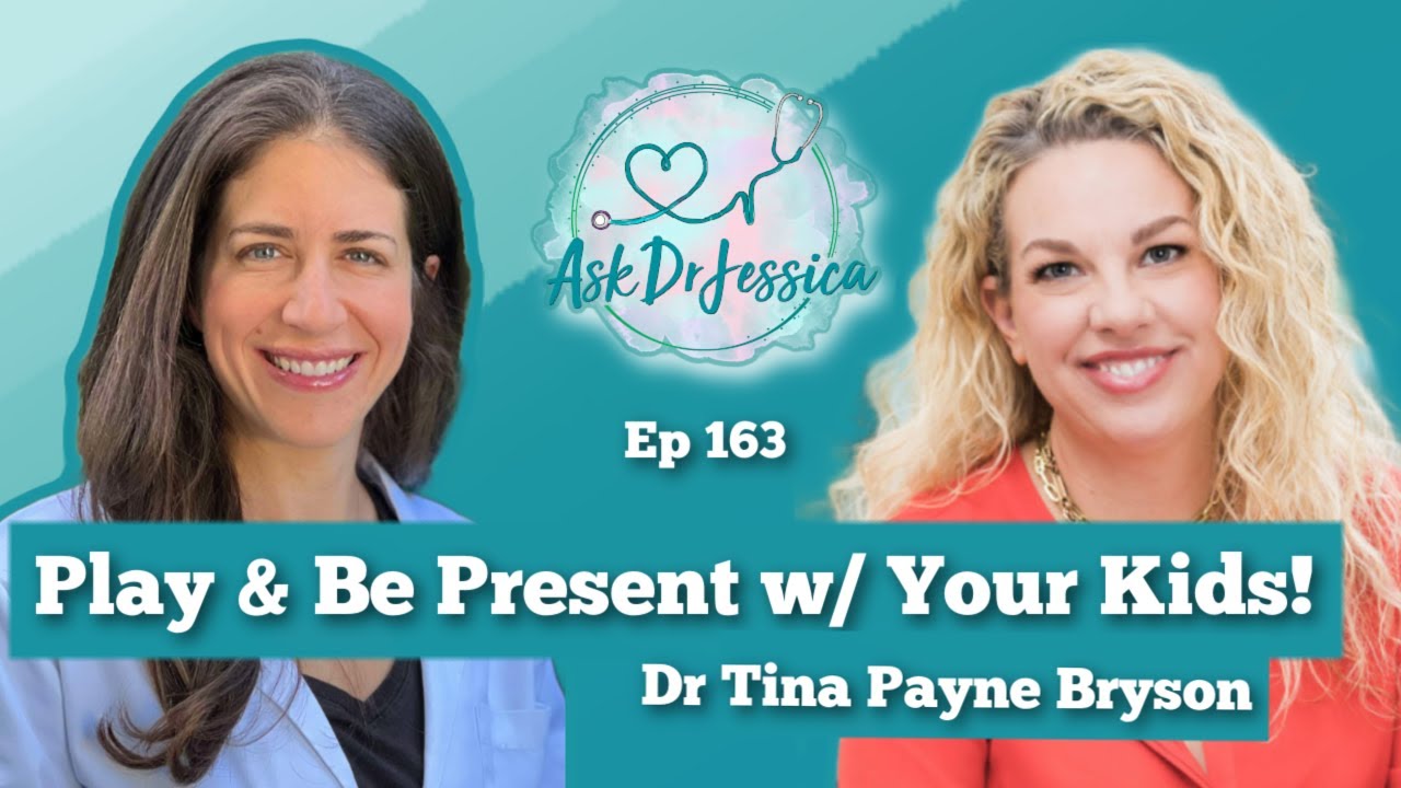 Strategies to Play & Be Present with Your Kids! w/ Dr Tina Payne Bryson ...