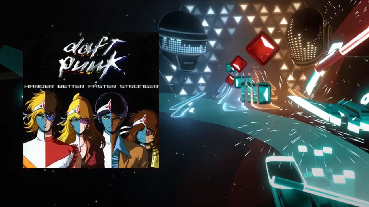 Harder, Better, Faster, Stronger - Daft Punk - Beat Saber Daft Punk ...