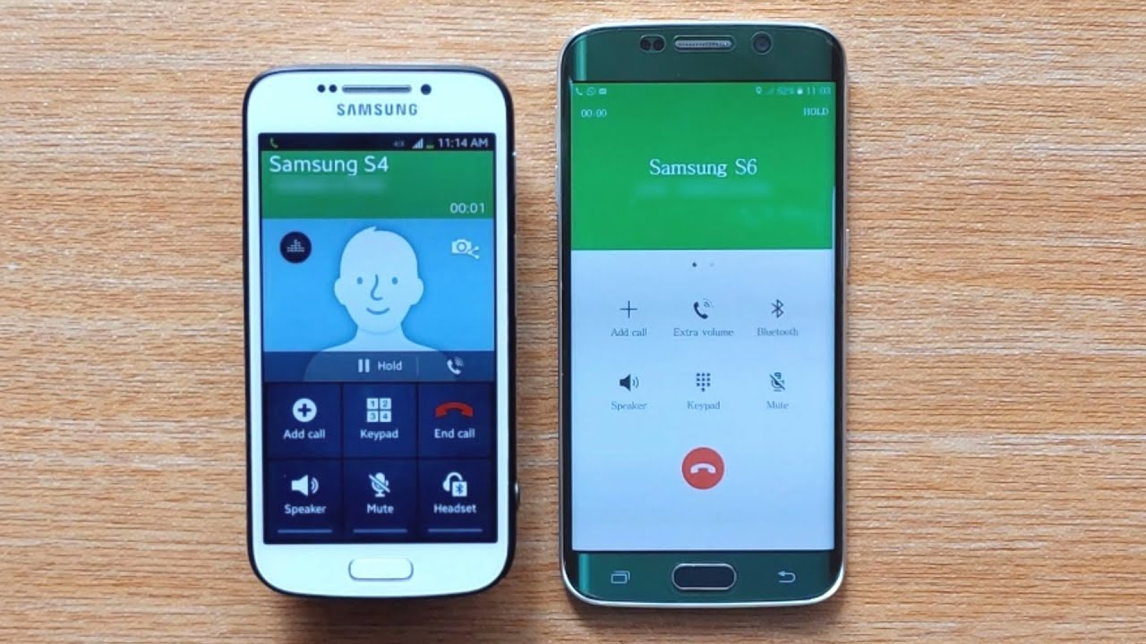Samsung Galaxy S4 (Android 4.1) VS Samsung Galaxy S6 (Android 6.0 ...