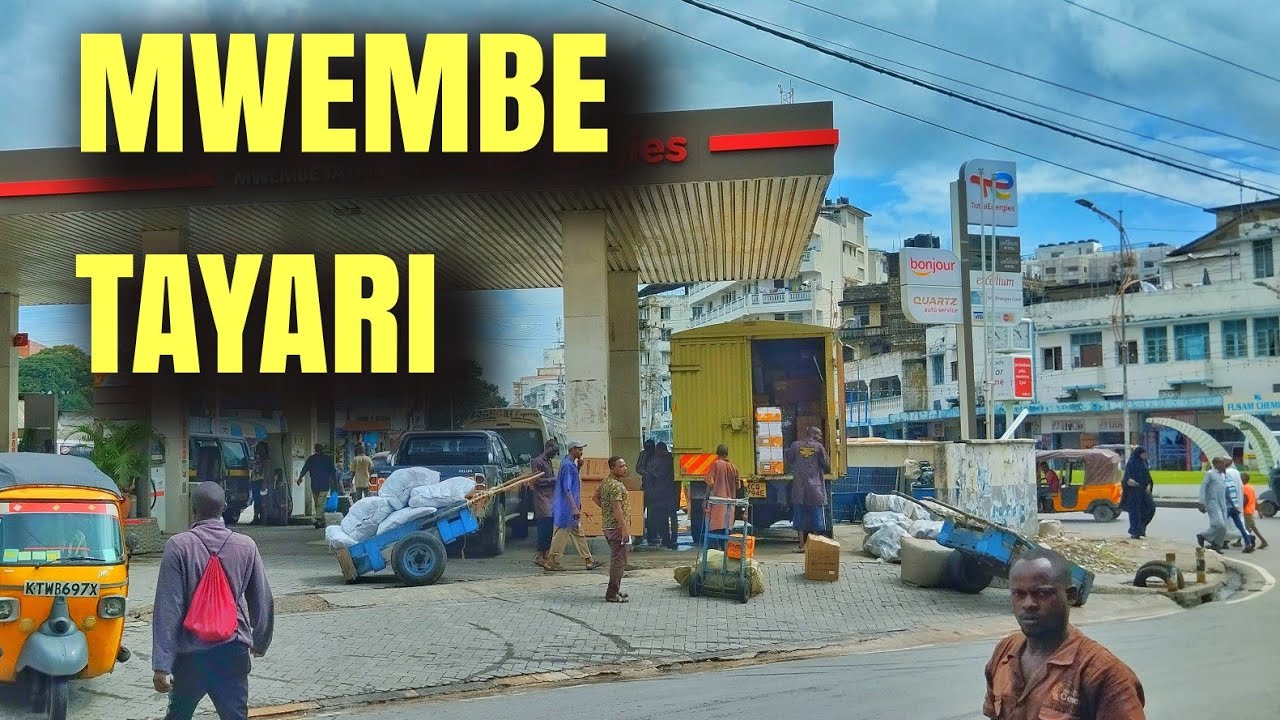 MOMBASA, Mwembe Tayari walking tour: where most of bus booking happens ...