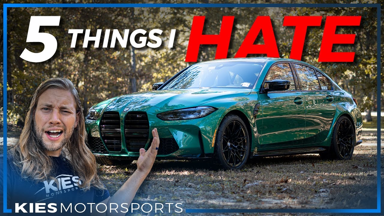 5 Things I HATE About the BMW G80 M3 xDrive Competition - YouTube