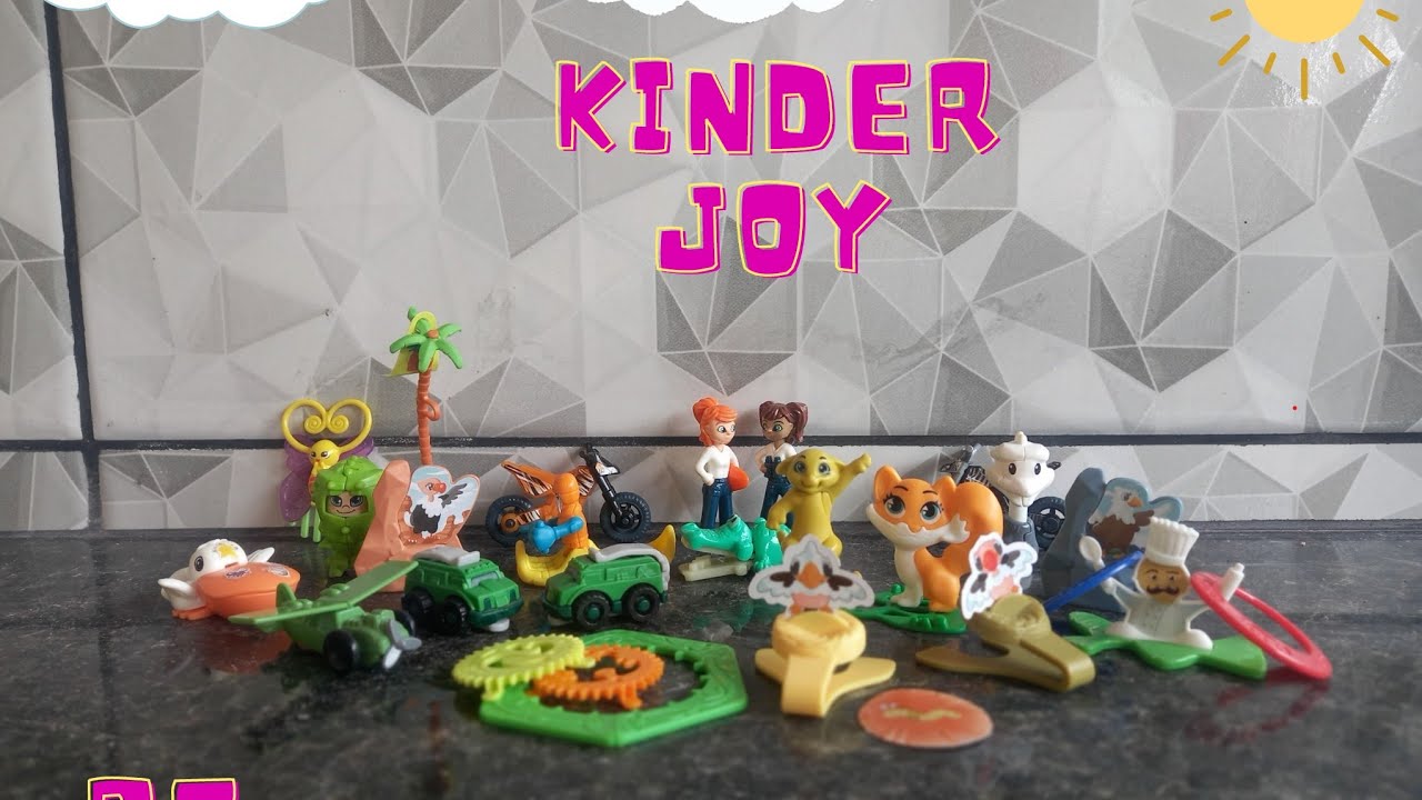 mostrando a coleção de kinder joy - YouTube