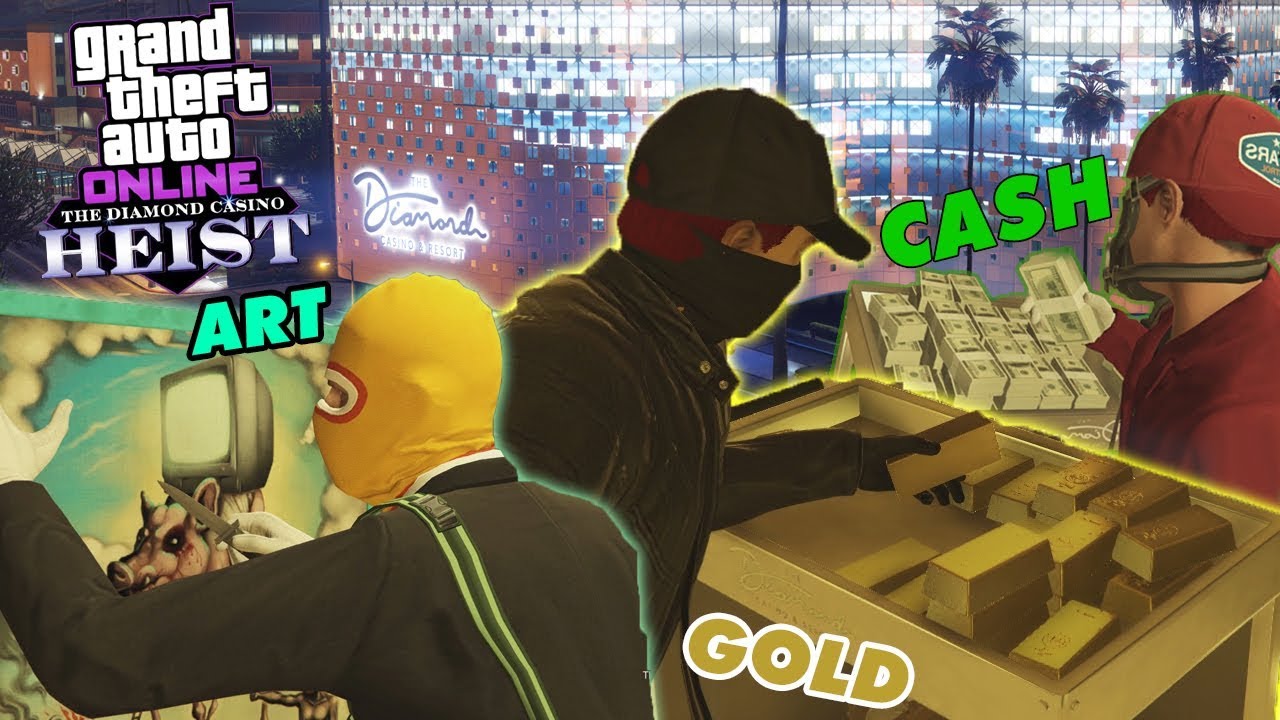 GTA V Diamond 💎 Casino Heist - All Vault Approaches - YouTube