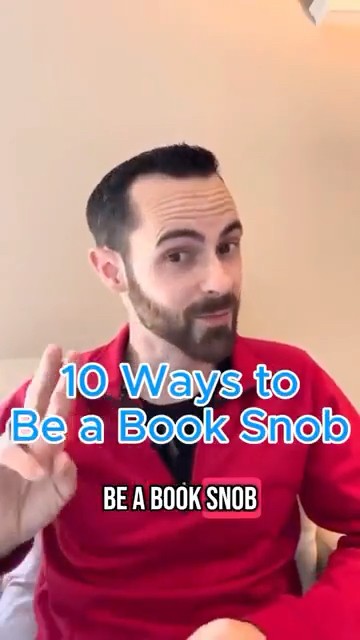 10 Ways to Be A Book Snob (Part 2) #booktok #fantasybooks #booktube # ...