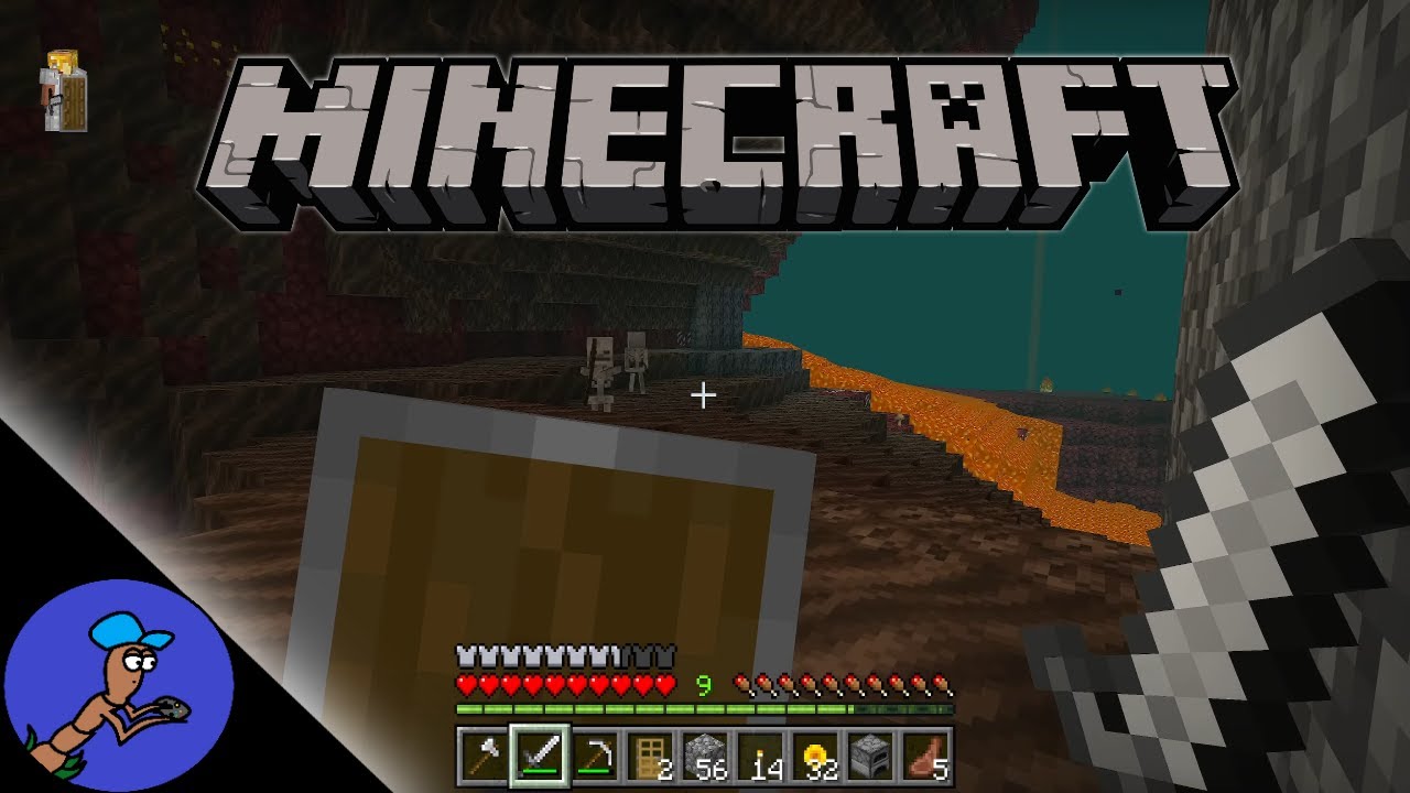 Lava, Mobs, and Mystery The Search for a Nether Fortress - YouTube