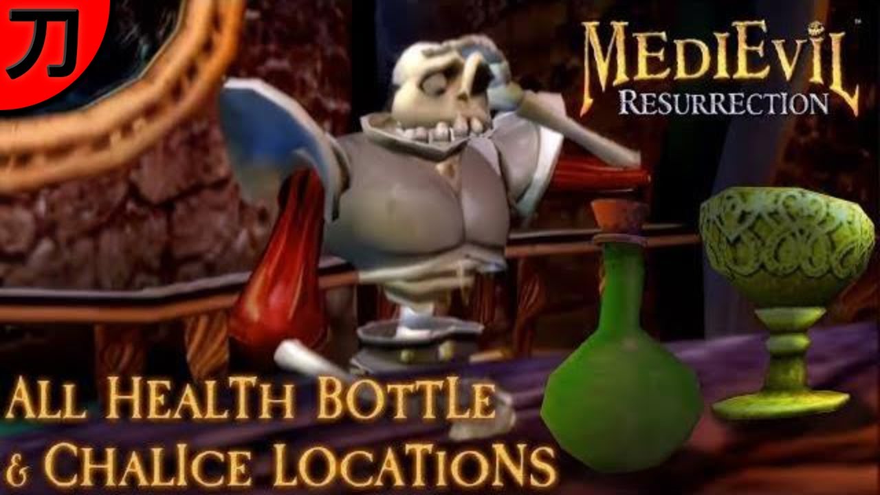 MediEvil: Resurrection All Health Bottle and Chalice Locations Guide ...